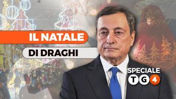 Su Retequattro “Speciale Tg4 – Il Natale di Draghi” | Qui Mediaset