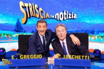 A "Striscia la Notizia" torna la coppia formata da Ezio Greggio ed Enzo ...